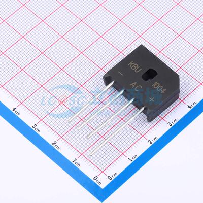 整流桥 KBU1004 KBU 400V 10A CJ(江苏长电/长晶) 电子元器件配单