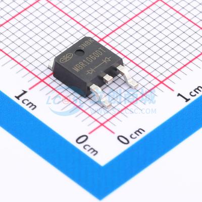 肖特基二极管 MBR1060DT TO-252 60V 10A JUXING(钜兴) 原装正品