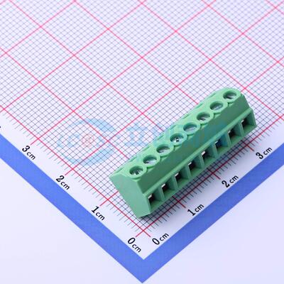 螺钉式接线端子 JL102-38108G01 插件,P=3.81mm 1x8P 电子元器件