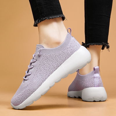 多好走路圆头运动跑步鞋