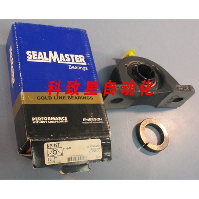 工业配件SEALMASTER NP-19T 枕式球轴承 1-3/16孔 2