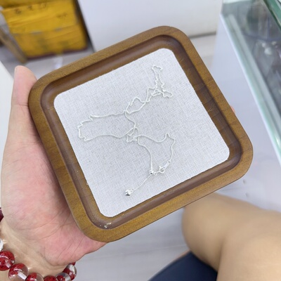 925银肖邦裸项链（满15元优先发货）