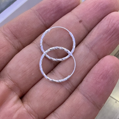 2.0足银耳饰C5389（满15优先货