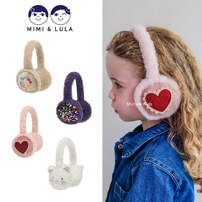 85ZShinyee▲mimi lula aw26秋冬新款儿童可爱保暖毛绒耳罩耳暖