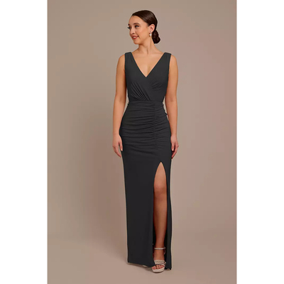 2025 02美国专柜正品代购celebrate新娘结婚V领晚礼服伴娘连衣裙