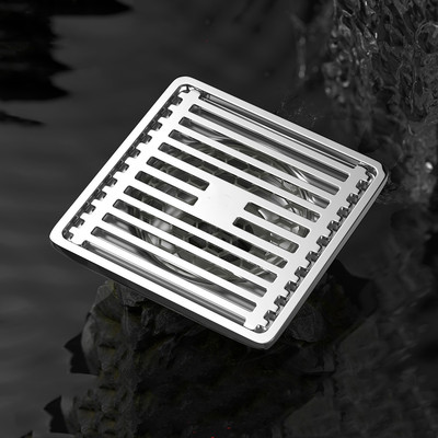 浴室淋浴大排量地漏304不锈钢卫生间防臭防堵防虫下水道反味神器