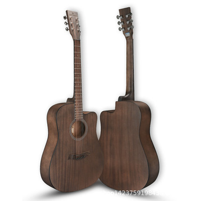 guitarist民谣吉他41寸全男女木吉他沙比利吉他缺角吉它练习乐器