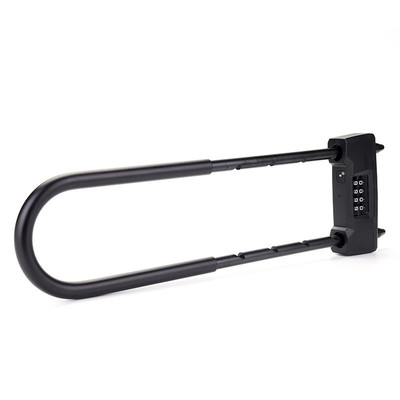 nbyt长推拉门玻璃门锁密码锁挂锁可调节长度u型梁加长大门锁m505