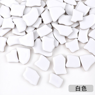 diy散陶瓷马赛克碎瓷片异形不规则自由石手工材料拼贴瓷砖大号料
