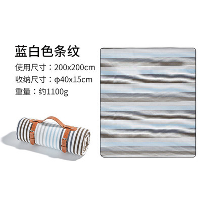 blackhawk印花图案毯户外郊游野餐防水野餐布露营垫子野餐野餐垫