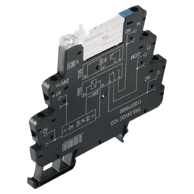 TRS 24VDC1CO 魏德米勒超薄继电器模块 一常开常闭24V 1122770000