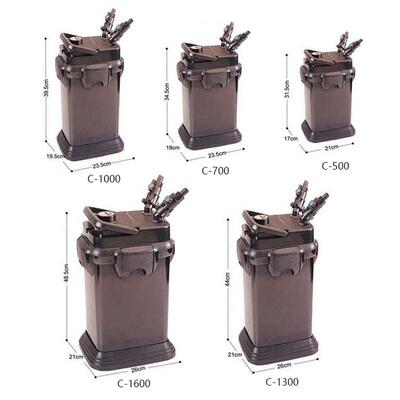 建荣过滤桶c系列鱼缸外置过滤桶鱼缸外置过滤器