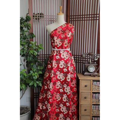 加厚宋锦唐风联珠纹团花薄织锦 半臂 上襦 旗袍 服装宋锦面料