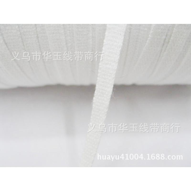 涤纶纺织辅料0.476包边带批发白棉肩带织带厂家直供漂