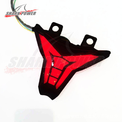 批发摩托车配件适用KAWASAKIZ1000(14-16)改装后尾灯刹车转向灯