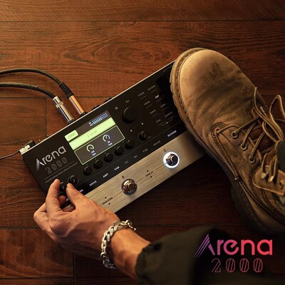 热销donner电吉他效果器农唐arena2000综合失真合成单块鼓机loop