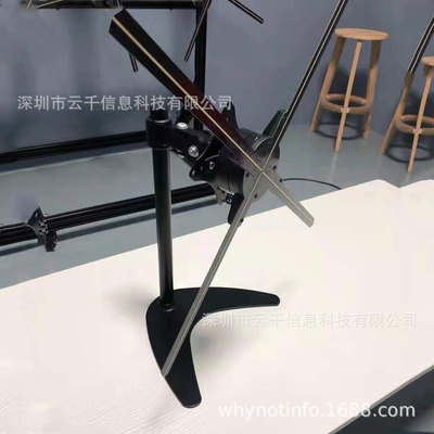 52/56/65/85cm桌面高清裸眼3d风扇1米led炫彩动画3D全息悬浮风扇