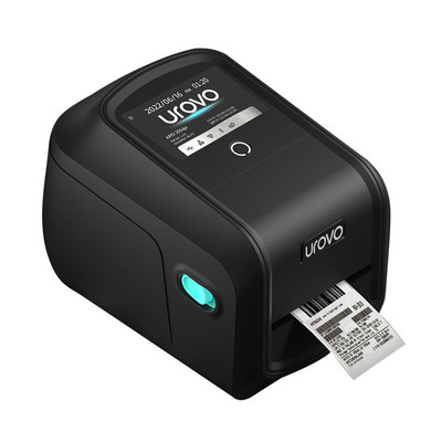 热销urovo优博讯d81208130plus条码打印机哑银纸不干胶标签贴纸