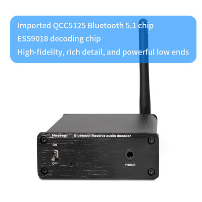 热销bluetooth5.1receiverdecoderlosslessldac/aptxhd