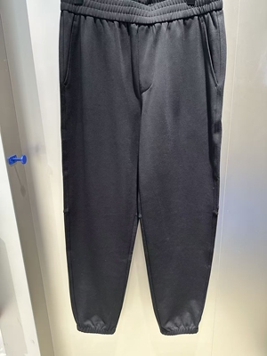 B2GME4186 太平鸟男装冬季新款黑色休闲百搭保暖收口锥形运动长裤