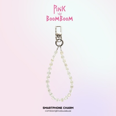 PinKBooM原创浅黄方糖手机链ins超好看钥匙挂绳手机壳挂饰