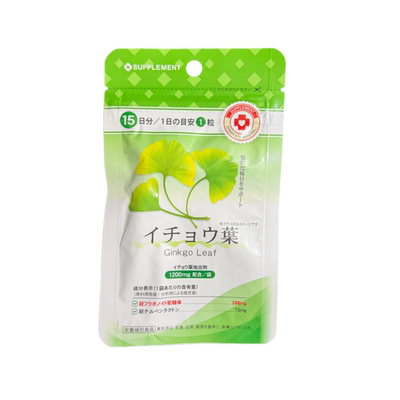 日本纤度cando银杏叶营养食品