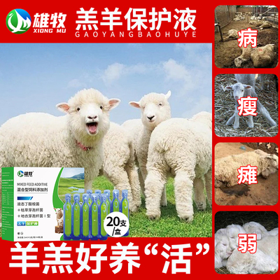 雄牧羔羊保护液小羊专用提高免疫