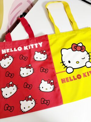 满88包邮 oldorder HelloKitty帆布包