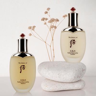 韩国花献水乳保湿抗皱套装