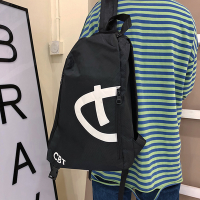 潮流休闲运动双肩包百搭 ins超火的背包时尚潮牌B253-1-B89-P48