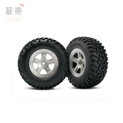 Traxxas 成品轮胎 2.2/3.0 Slash4WD前后, 2WD后 #5873