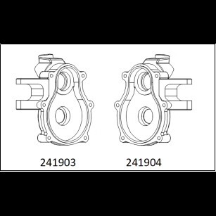CROSRC大恐龙1/6门桥转向杯24