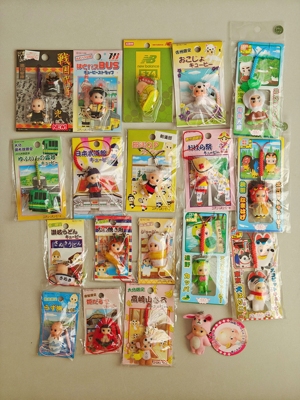 现货日本中古玩具地域限定变装丘比挂件吊坠钥匙链钥匙扣