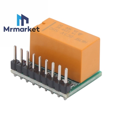 超小dc5vdpdt双刀继电器模块
