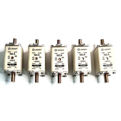 5件装Lindner NH-00 160安培500伏保险丝
