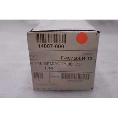 蓝白色 F-40750LN-12 可变面积流量计 - 现货 3127CC