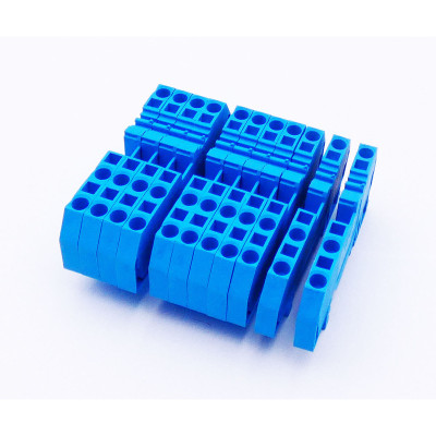 11x Wago 281-684 51129487 3-Leiter-Durchgangsklemme -unused-