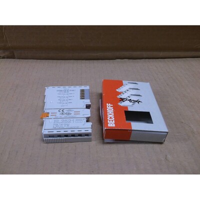 EL2521 Beckhoff Neu IN Karton Plc Scheibe I/O 1 Kanal Puls Z