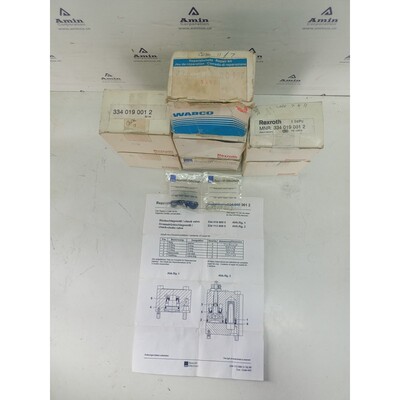Rexroth 3340190012 Pneumatic Valve Repair kit -NEW