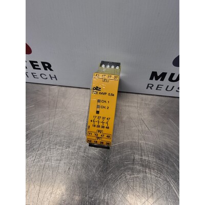 Pilz PZE X4VP Safety Relay | P/N: 777580 | 24VDC | 4n/o fix