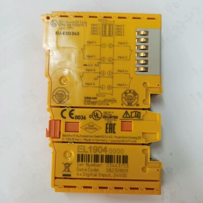 全新无包装倍福 EL1904 模块,实物图片,23年新品,保议价