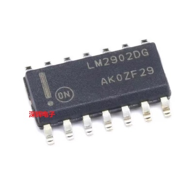 LM2902DR2G DG DR全新进口运算放大器IC芯片 贴片SOP-14 可直拍
