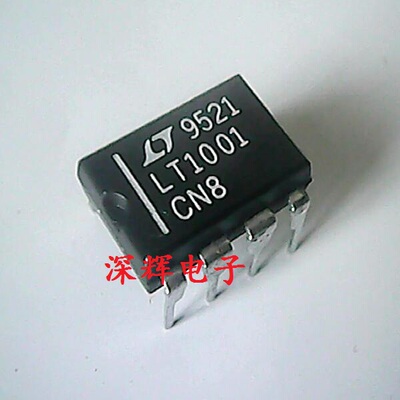 直插 LT1001CN8 ACN8 进口拆机运算放大器IC芯片 DIP-8 可直拍