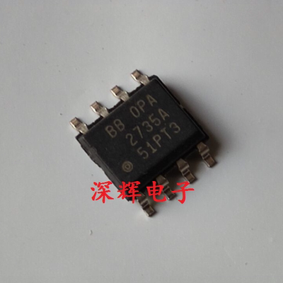 贴片 OPA2735AIDR OPA2735A 运算放大器IC芯片 SOP-8 可直拍