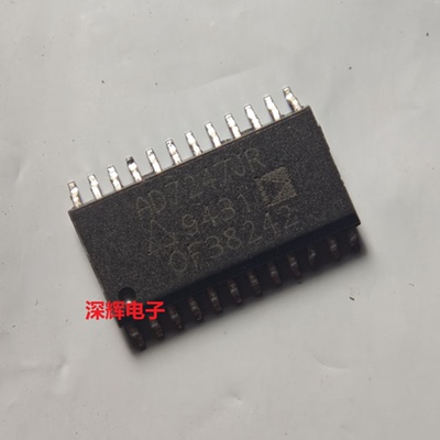 贴片 AD7247JR JRZ 进口拆机数模转换器IC芯片 SOP-24封装