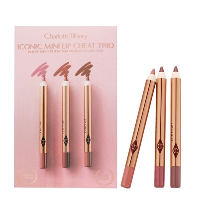 美国采购Charlotte Tilbury/CT唇线笔套装pillow talk 3*0.6g