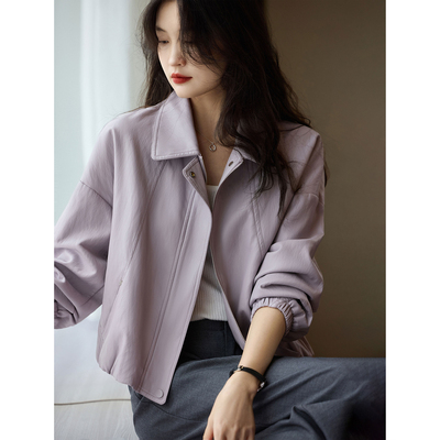 2026年春季新款休闲短外套女装SXWT26039