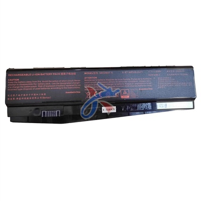 全新N850BAT-6适用炫龙毁灭者X55ti-781S1N 精盾T77E T3PRO电池