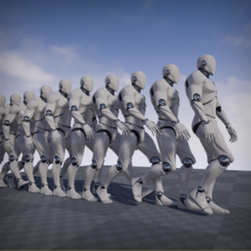 UE4虚幻5 Movement Animset Pro格斗位移运动动画包_虎窝淘