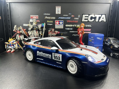 田宫 TAMIYA 1/10 保时捷 911 GT3 992 251mm 51705 车壳